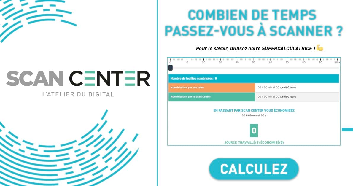 Calculez votre projet de numérisation - SCAN Center